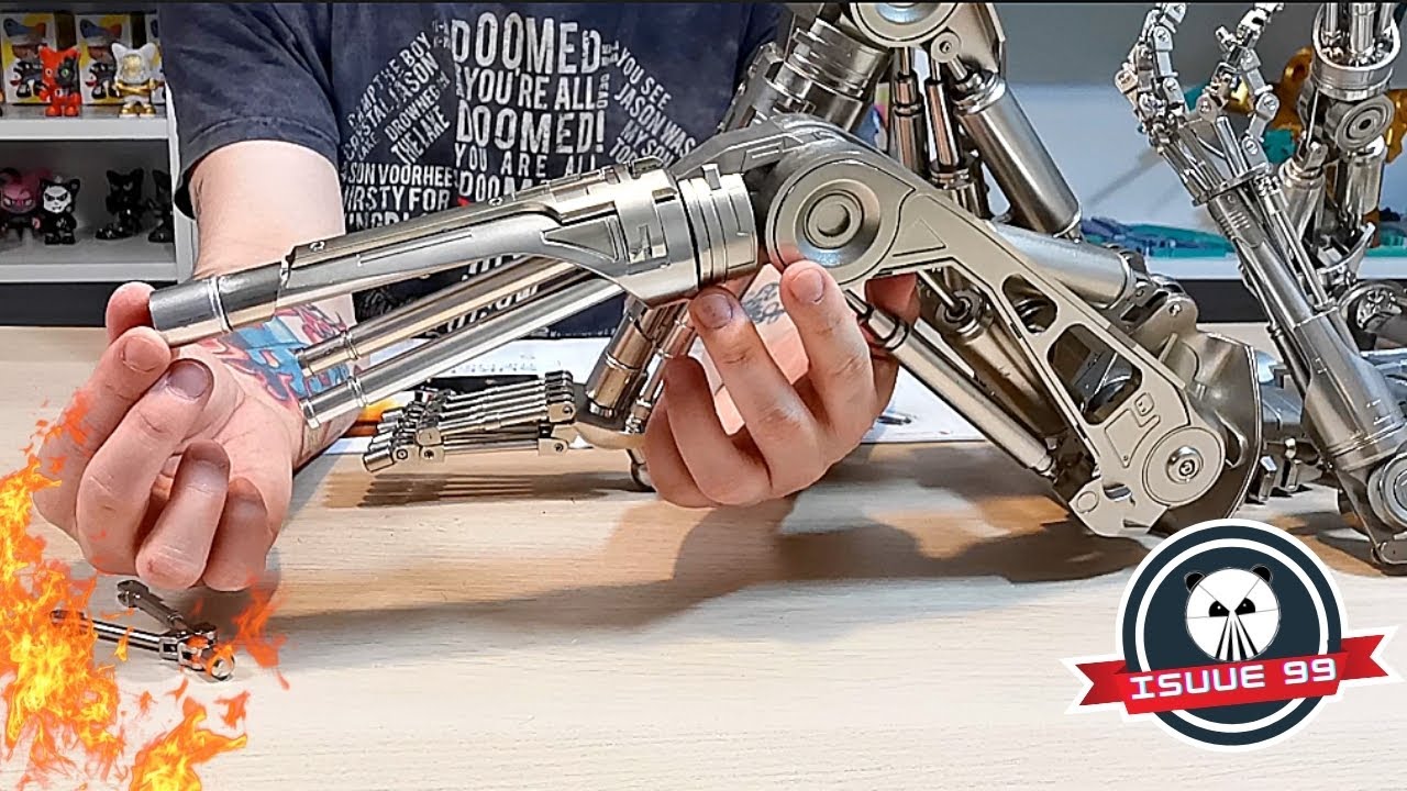 Build The Terminator T-800 Issue 99 - Build A Fourth Toe & Assemble ...