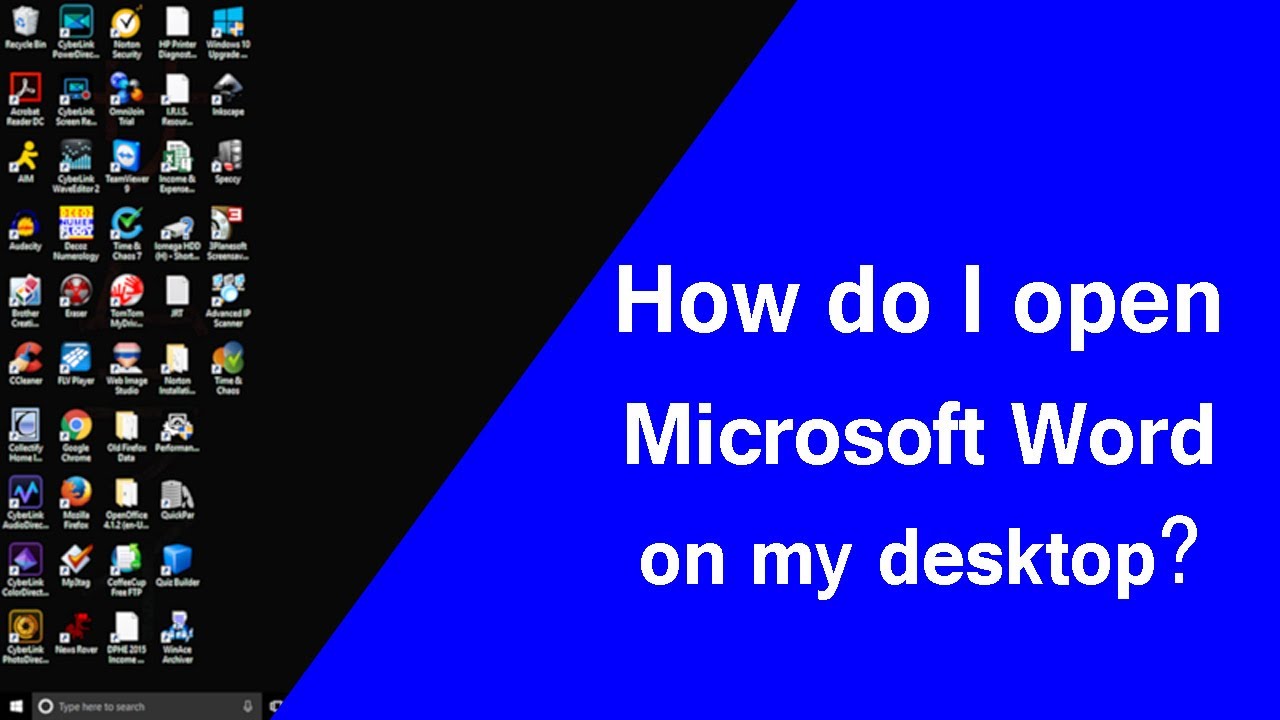 windows word | office word | the ms word program can be found using ...