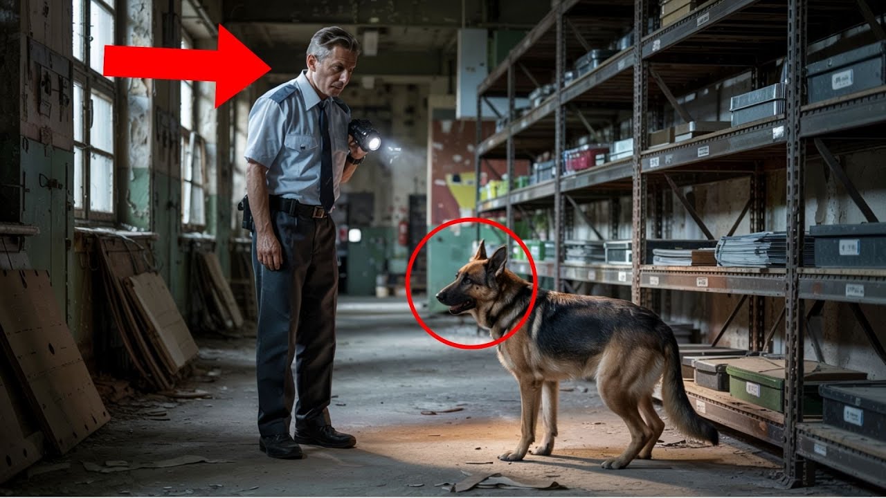 Night Watchman Finds Dying Military Dog in Abandoned Factory - Their ...