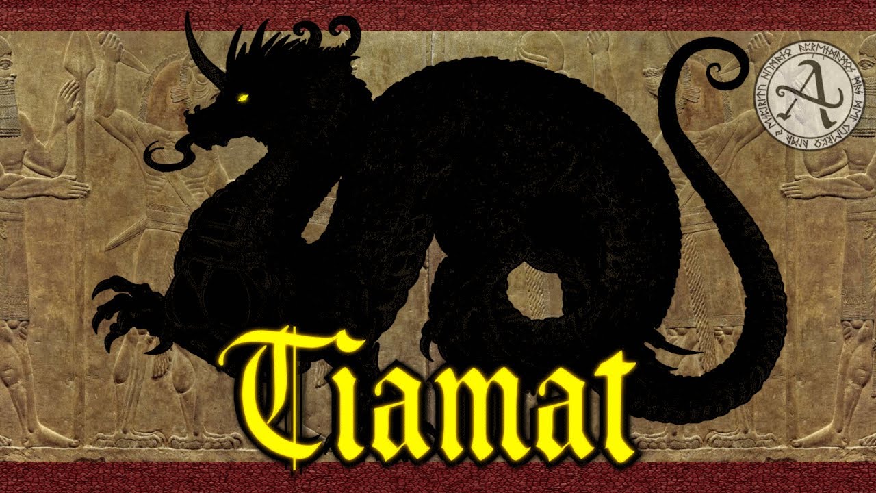 🐉𝐃𝐑𝐀𝐊𝐎𝐌𝐀𝐐𝐔𝐈𝐀 - Tiamat, la Madre de Dragones (leyenda mesopotamica y ...