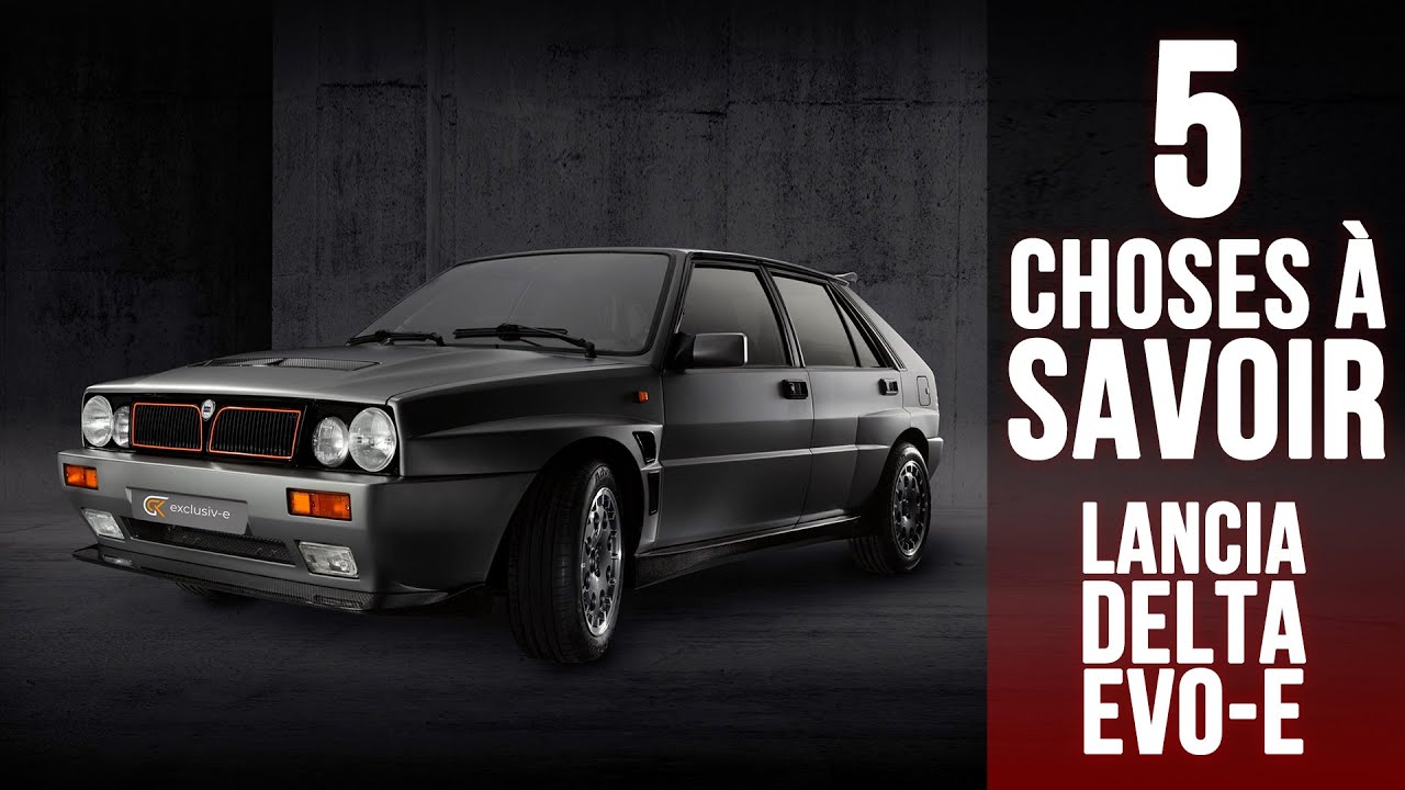 Lancia Delta EVO-e, 5 choses à savoir sur un restomod/retrofit par GCK ...