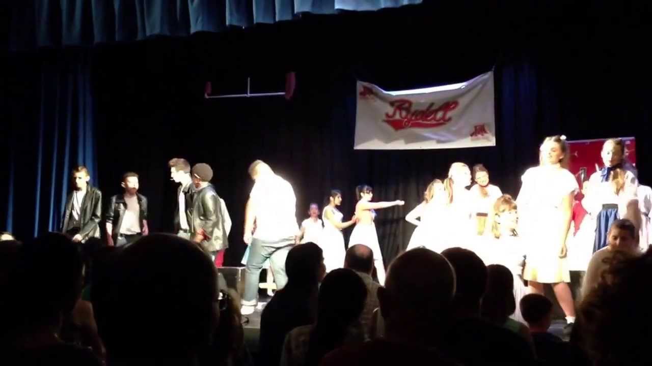 Matt Gilham playing Danny Zuko (Grease - Summer Nights) - YouTube