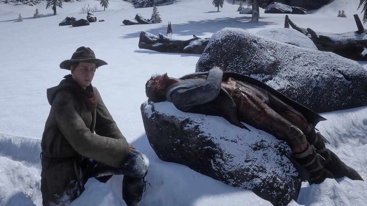 RDR2 - Grizzly Bear Attack | David Attenborough - YouTube