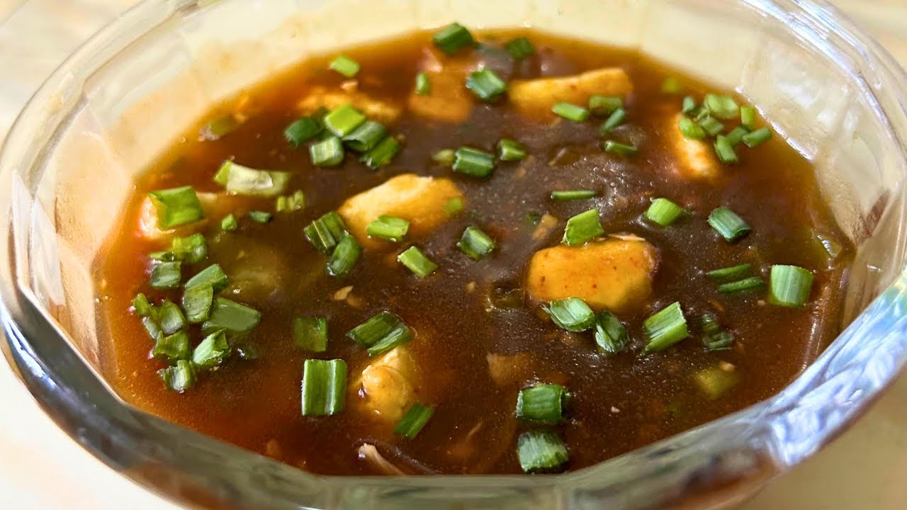 Soup | Gravy Paneer Manchurian Recipe | Veg Soup | saru che - YouTube