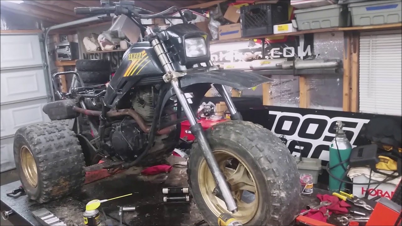 Yamaha 225DX Project Trike - YouTube