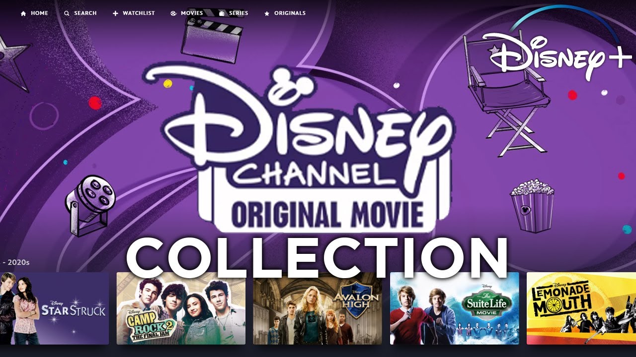 Disney Channel Original Movie Collection on Disney+ - YouTube