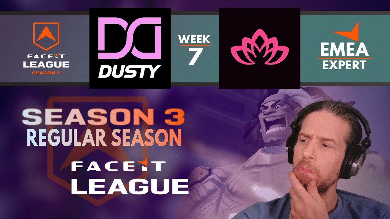 FACEIT League Season 03 | Week 07 | EMEA Expert | Dusty vs Supershy ...