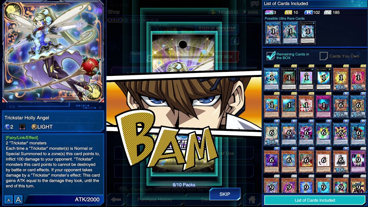 Stage Of Trickstar Packs Opening 03 - YouTube