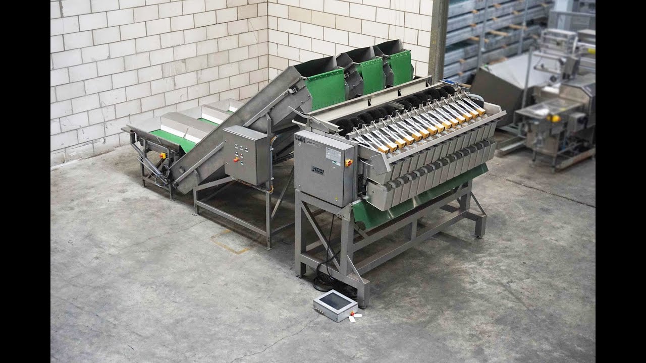 Linear multihead weigher - YouTube