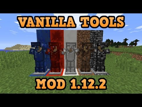 Vanilla Tools Mod Para Minecraft 1.12.2 - ZonaCraft