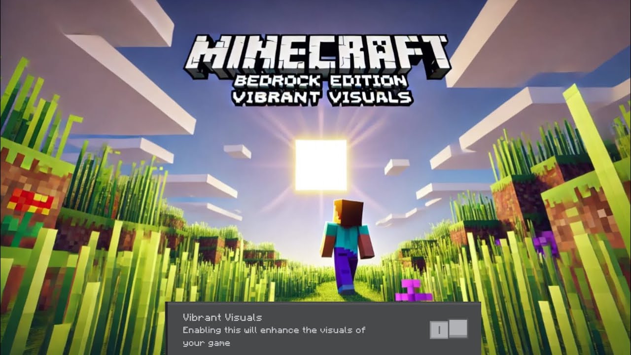 How to enable vibrant visuals in Minecraft|#minecraft#gaming #viral# ...