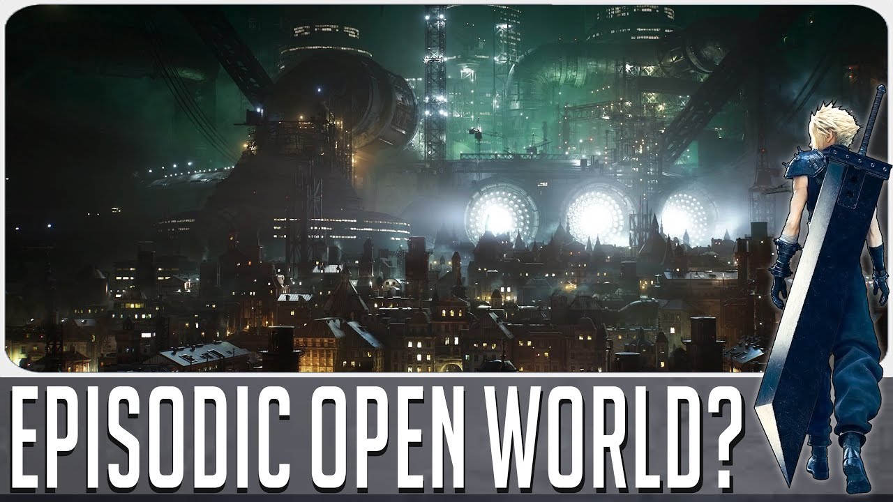 FF7 Remake - Open World Design in Two Games Rumor - YouTube