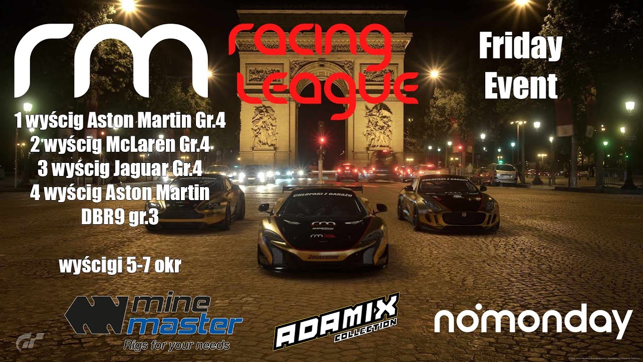 RM Racing League Event #3 - YouTube