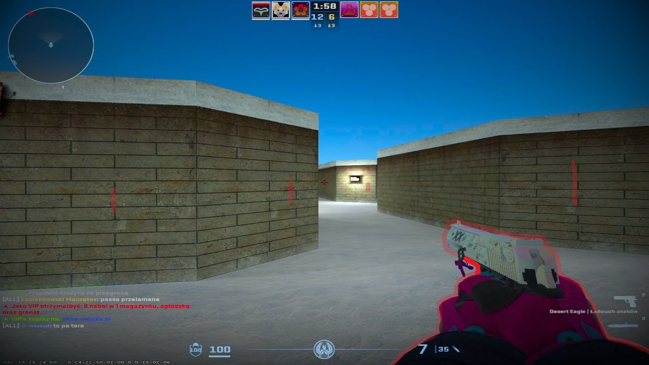 1280x1080, 165hz deagle gameplay - YouTube