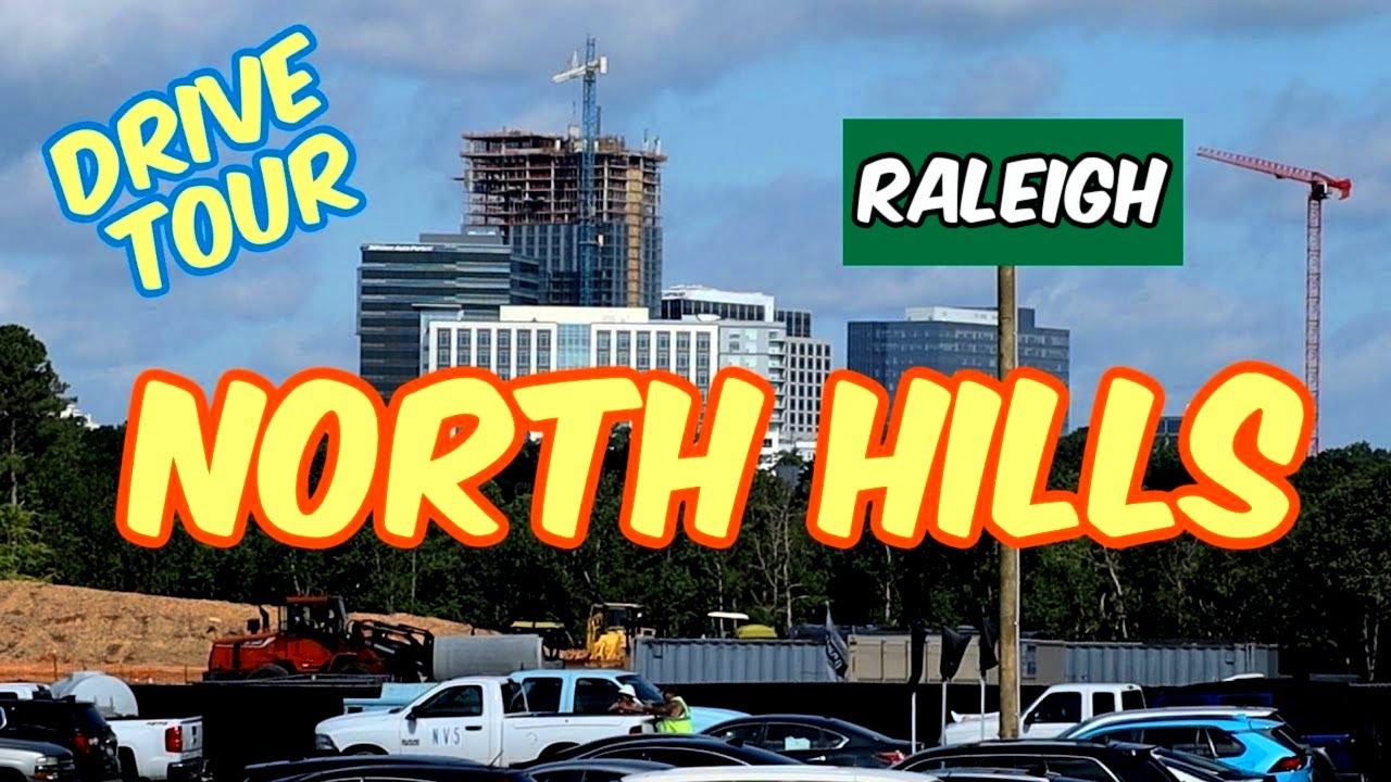Drive Tour of North Hills in Midtown Raleigh North Carolina. - YouTube