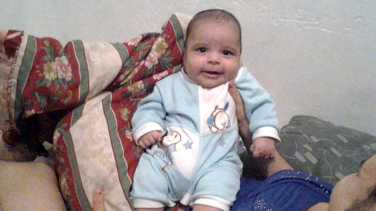 mi bebe riendo. - YouTube