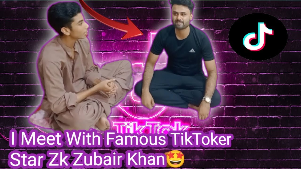 Meet With Famous Tik Tok Star Zk Zubair Khan🤩#youtube #daliyvlog #viral ...
