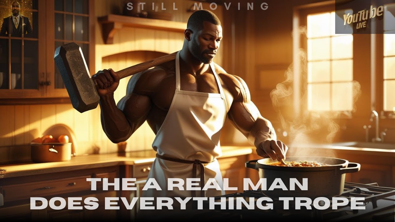 The A Real Man Does Everything Trope - YouTube