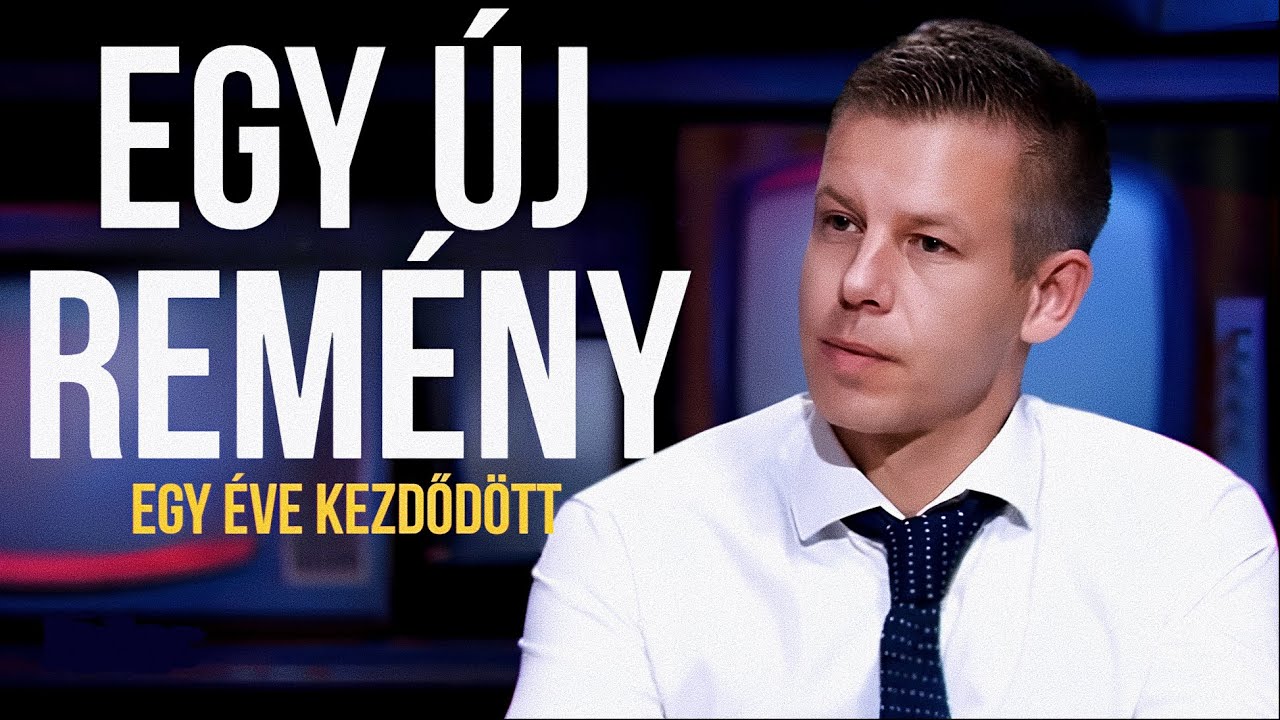 EGY ÚJ REMÉNY 🔴⚪🟢 Egy éve volt Magyar Péter a Partizánban - YouTube