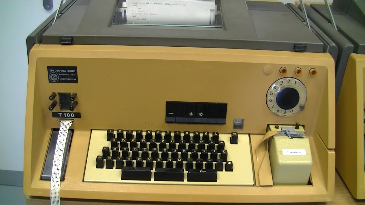 Brief history of telegraph and the T100 ENG - YouTube