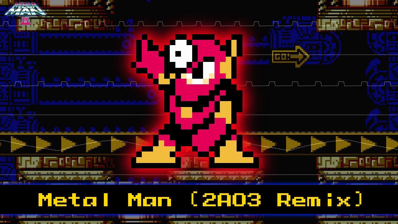 Metal Man Stage [8 Bit; 2A03] Megaman 2 - YouTube