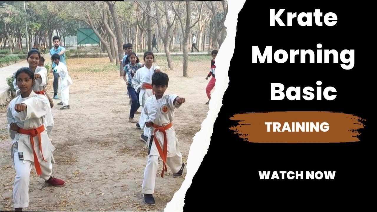 karate morning basic training | karate | karateka | karatedo | karatekid - YouTube