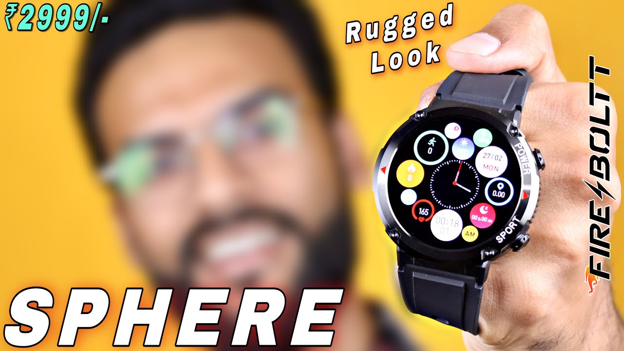 FireBoltt Sphere Rugged Smartwatch Unboxing & Honest Review || Best ...