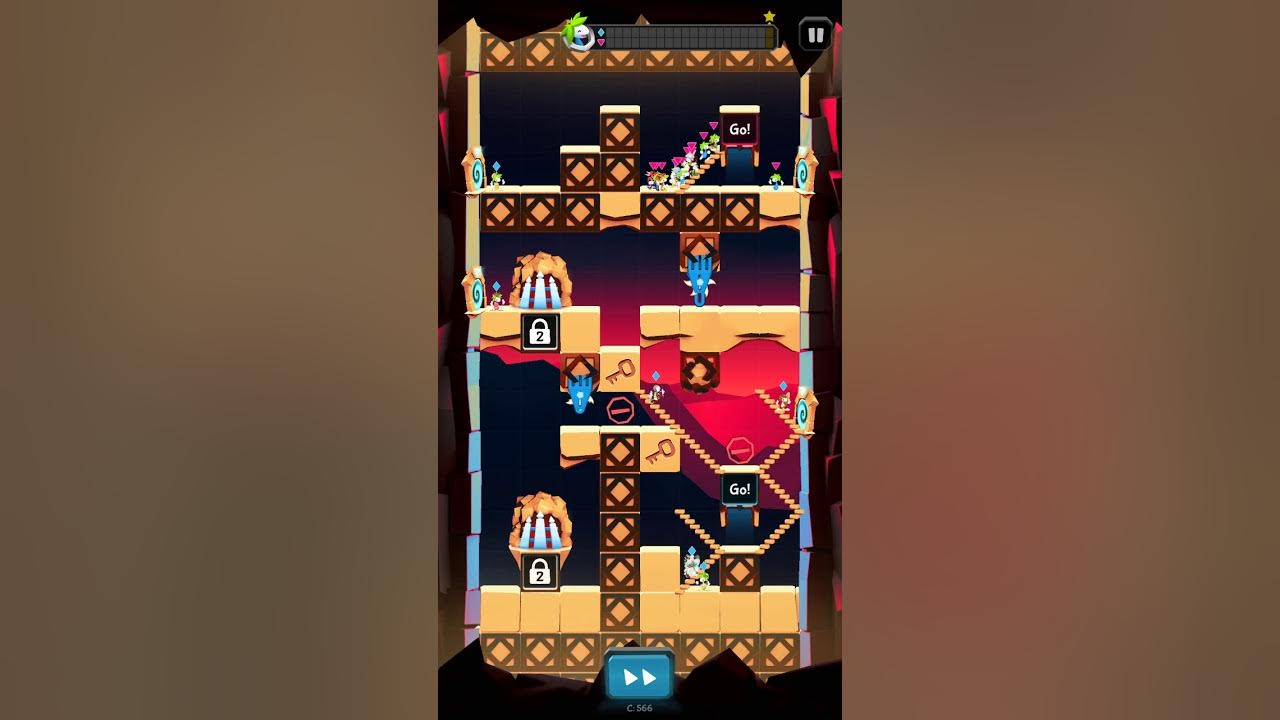 Lemmings Walk through Portal Madness C566 - YouTube