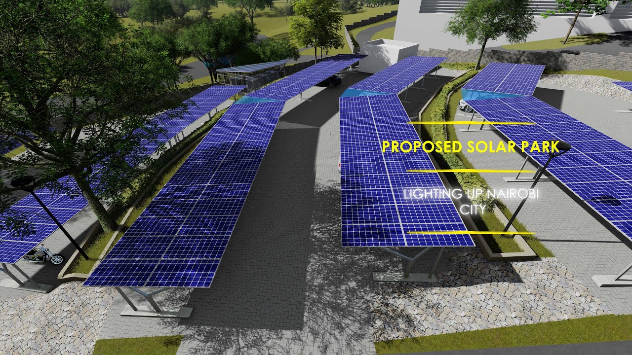 Proposed Solar Park in Nairobi - YouTube
