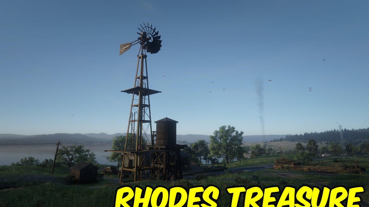 How to get Rhodes Treasure RDR2 - YouTube