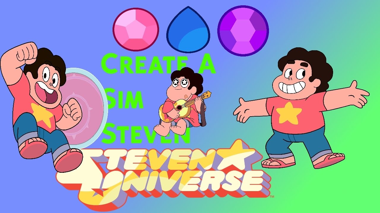 Criando O Steven Universe/Creating The Steven Universe In The Sims 4 ...
