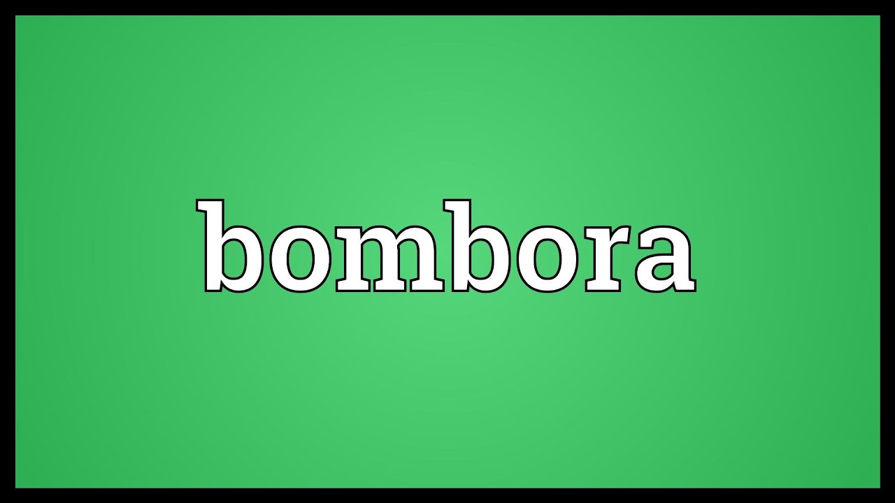 Bombora Meaning - YouTube