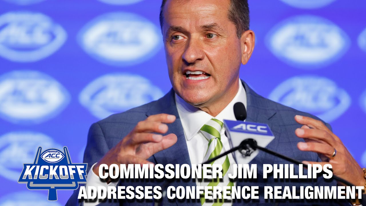 ACC Commissioner Jim Phillips Addresses Conference Realignment | 2024 ...