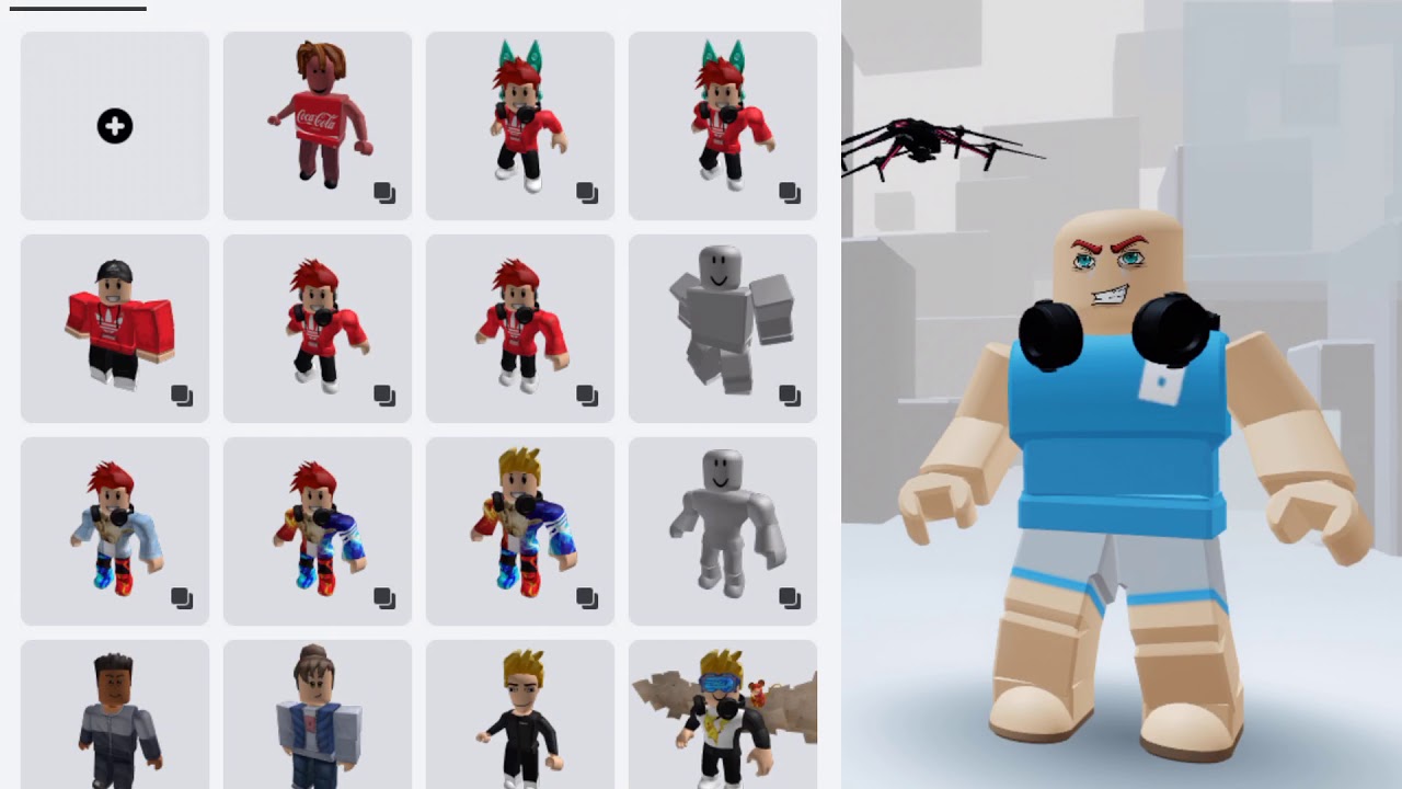 Skins de roblox graciosos :vvvv ;D - YouTube