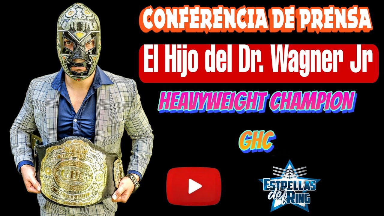Conferencia de Prensa del Heavyweight Champion GHC el HIJO DEL DR ...