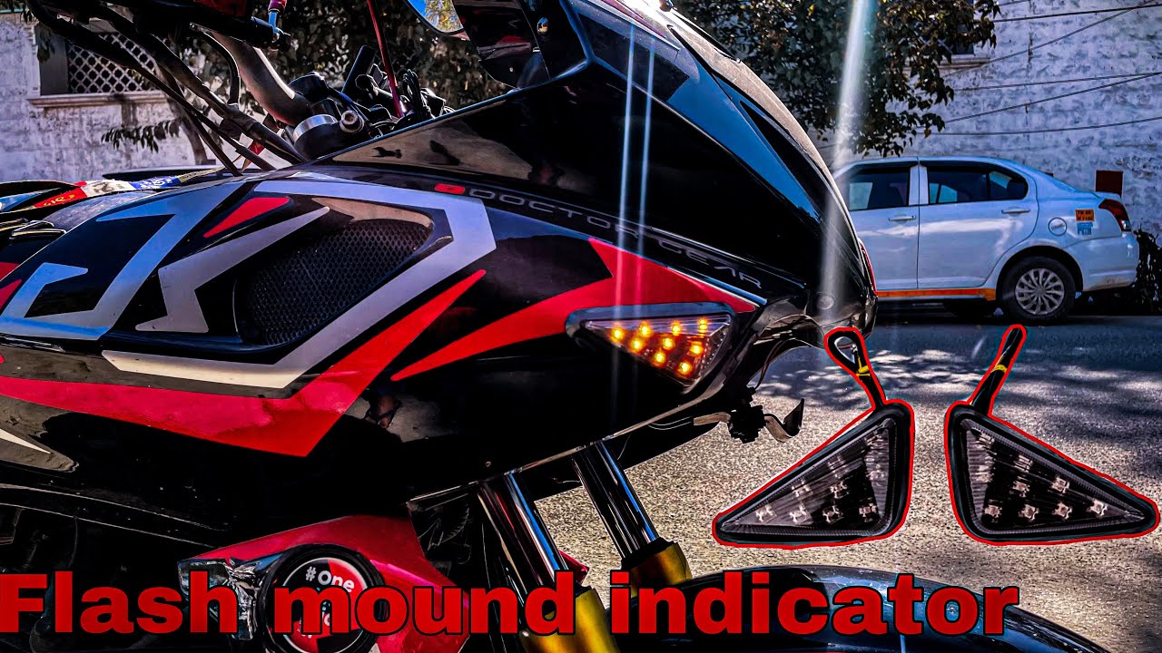 Pulsar220 modified LED indicator | flash mound indicator | look like ...
