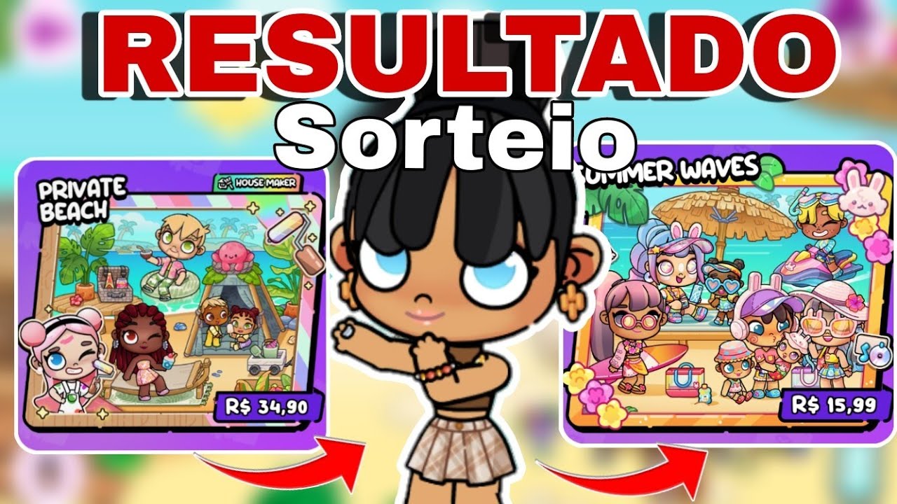 RESULTADO DO PRÉMIO DE GIFT CARD| Avatar World ROTINAS E HISTÓRIAS| RP ...