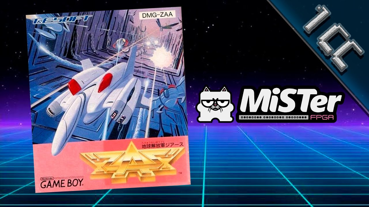 Chikyū Kaihō Gun ZAS (Game Boy/MiSTer FPGA) | 1CC (Normal) - YouTube