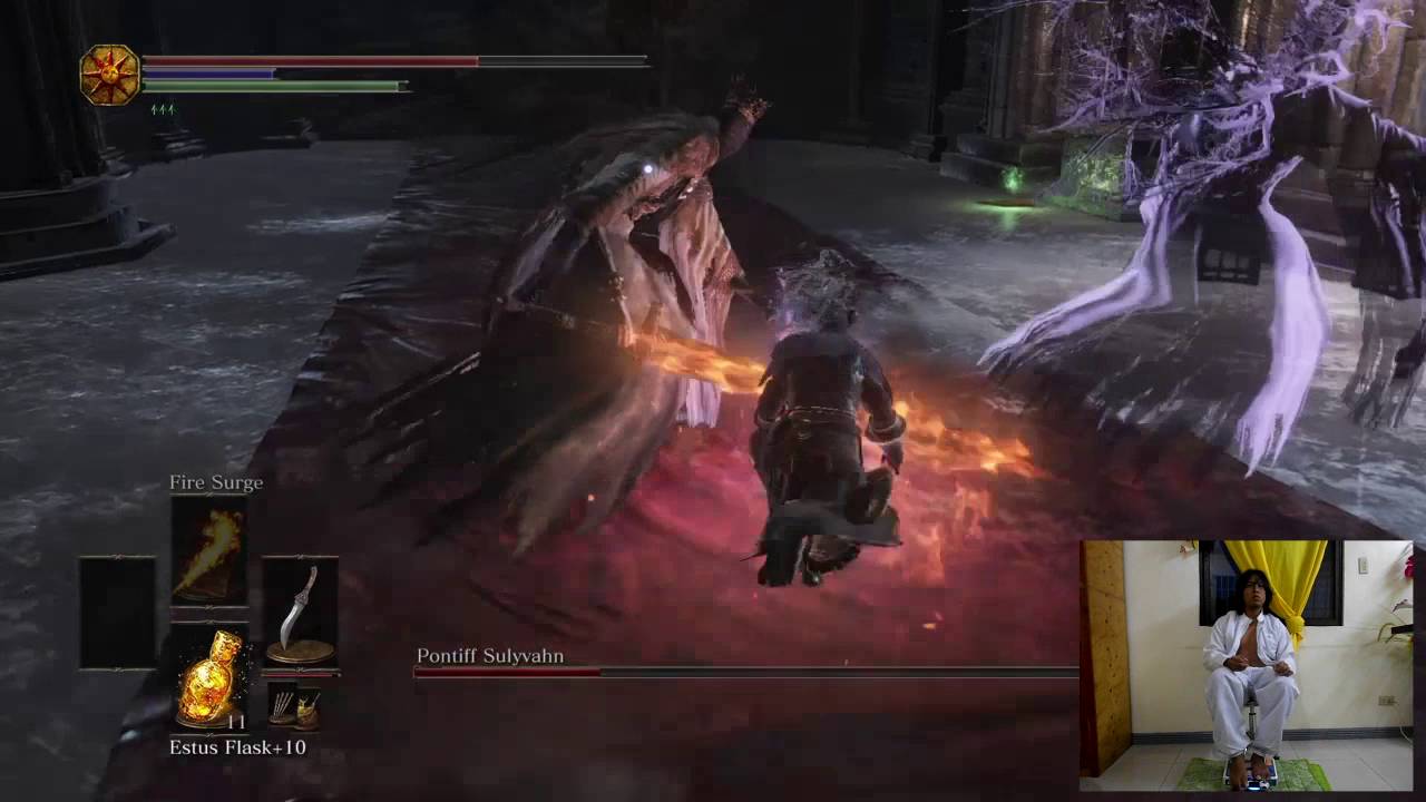 Beating Dark Souls III Bosses with Feet Playing Part 3 - YouTube
