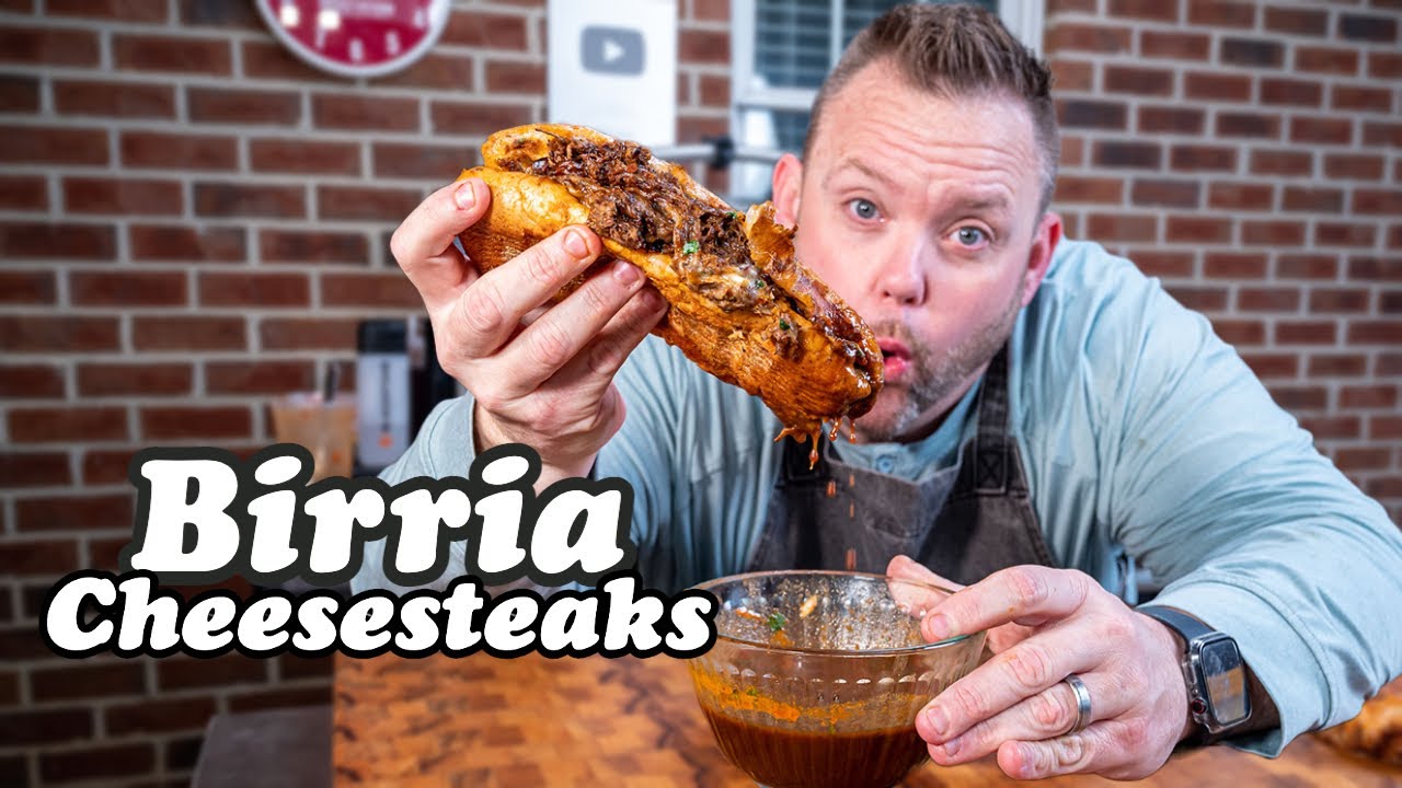 Birria Cheesesteaks on the Blackstone Griddle - YouTube