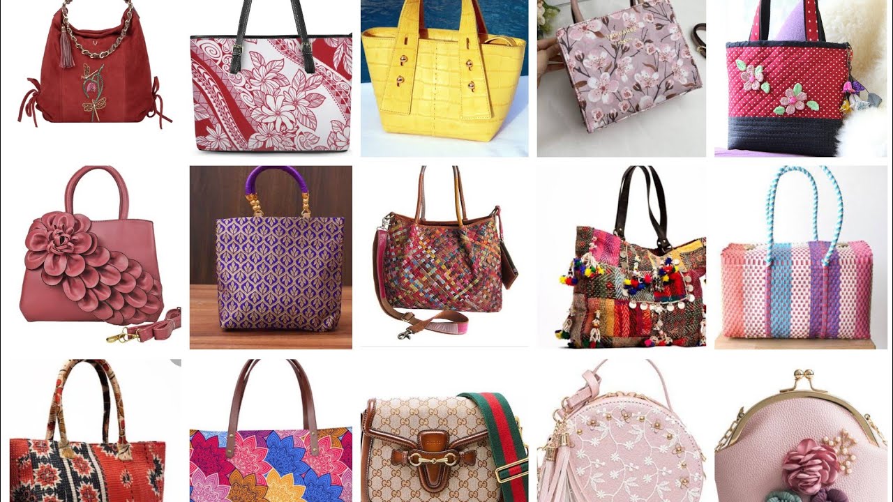 mashup designs of hand bags || hand bags collection - YouTube