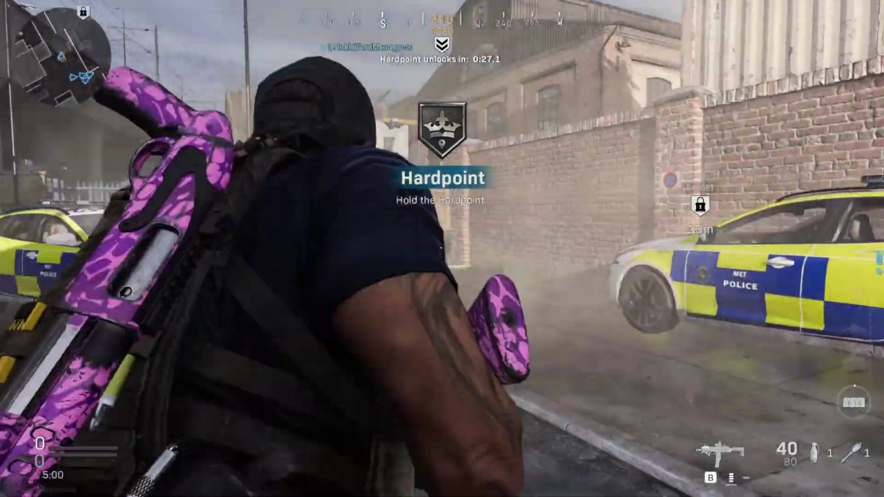 Call of Duty Modern Warfare | Hardpoint - Hackney Yard | Running For ...