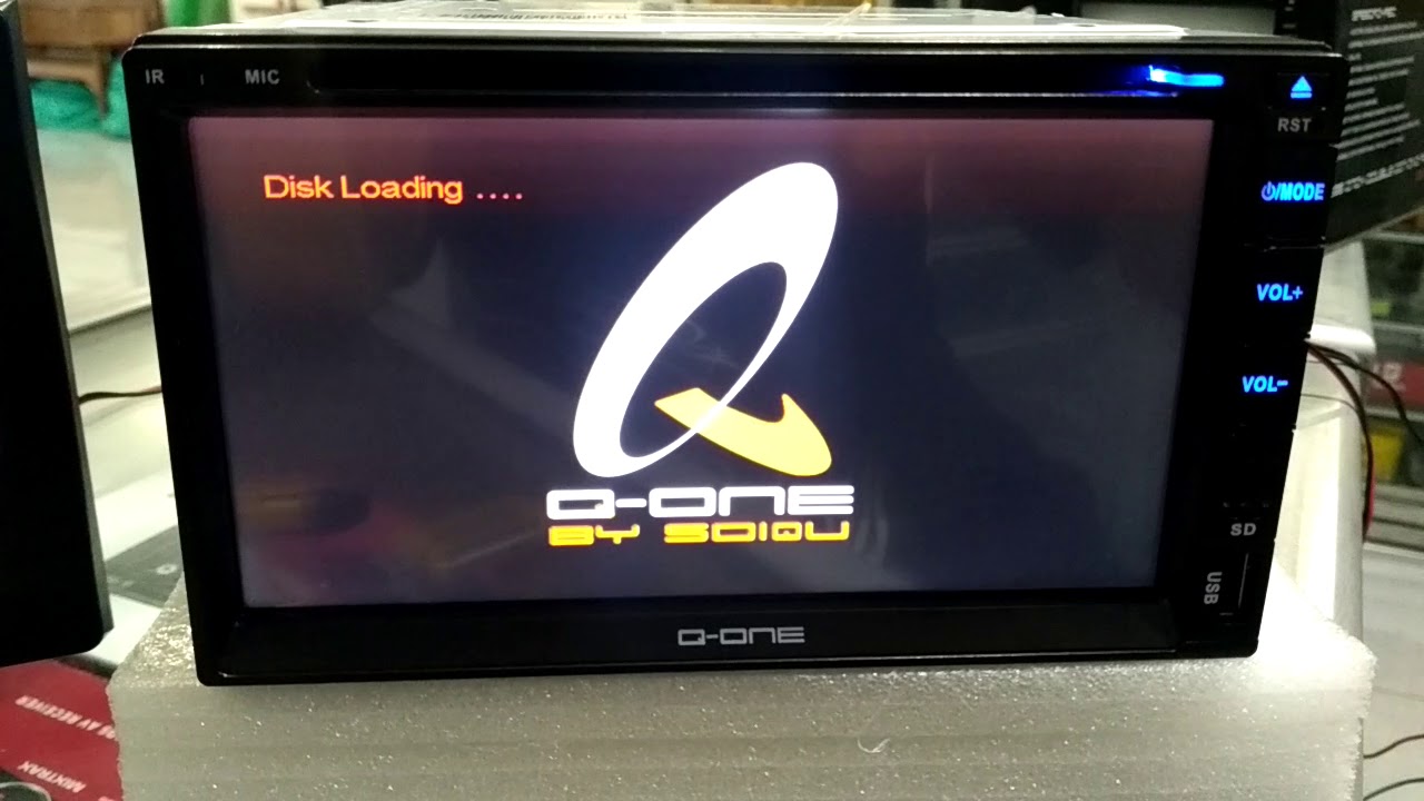 Double din Q-one QSN - 695 - YouTube