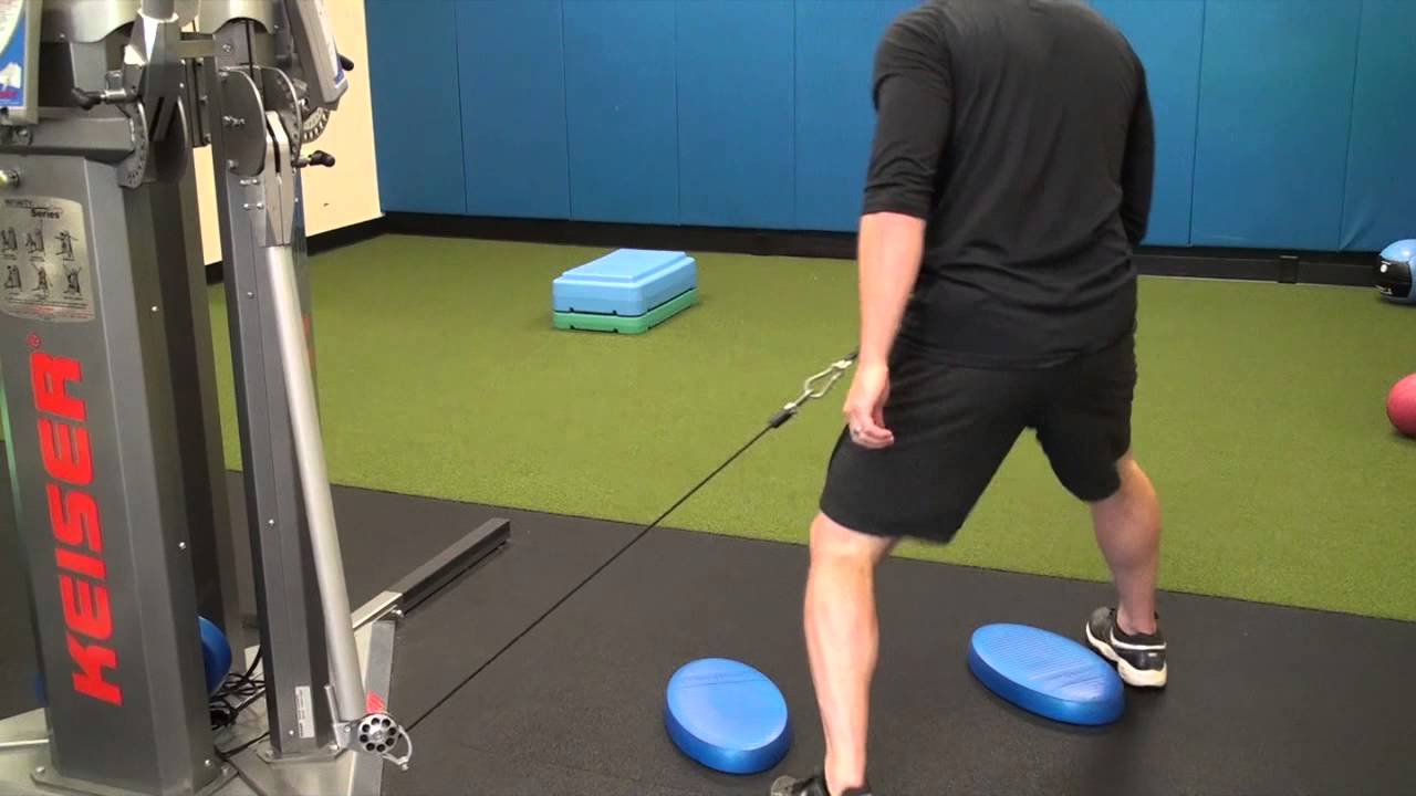 1 Arm Rotational Row - kneeling - YouTube