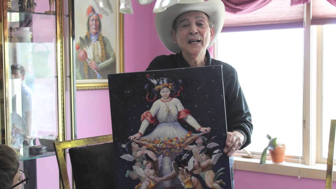 A Visit To The Famous Artist Gregory Perillo's Home - YouTube