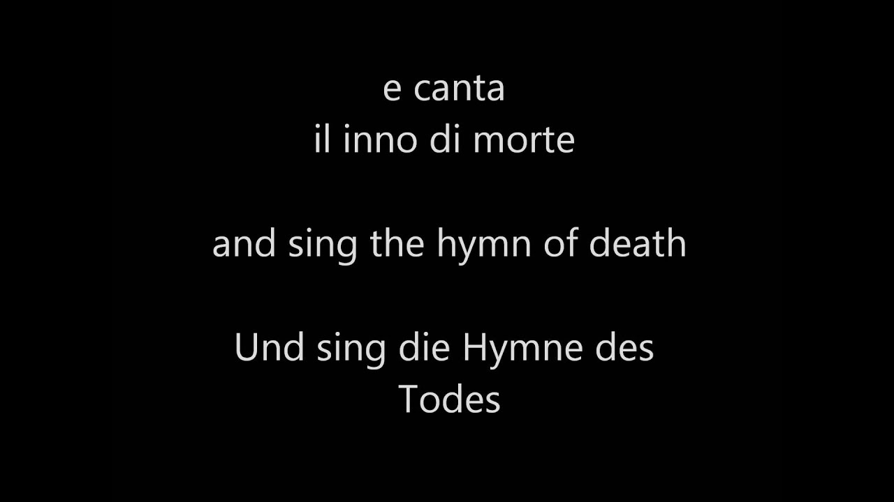Noir - Canta per me (English & German Translation) - YouTube