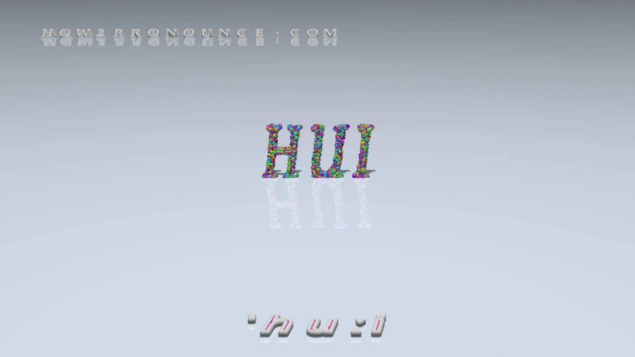 hui - pronunciation + Examples in sentences and phrases - YouTube
