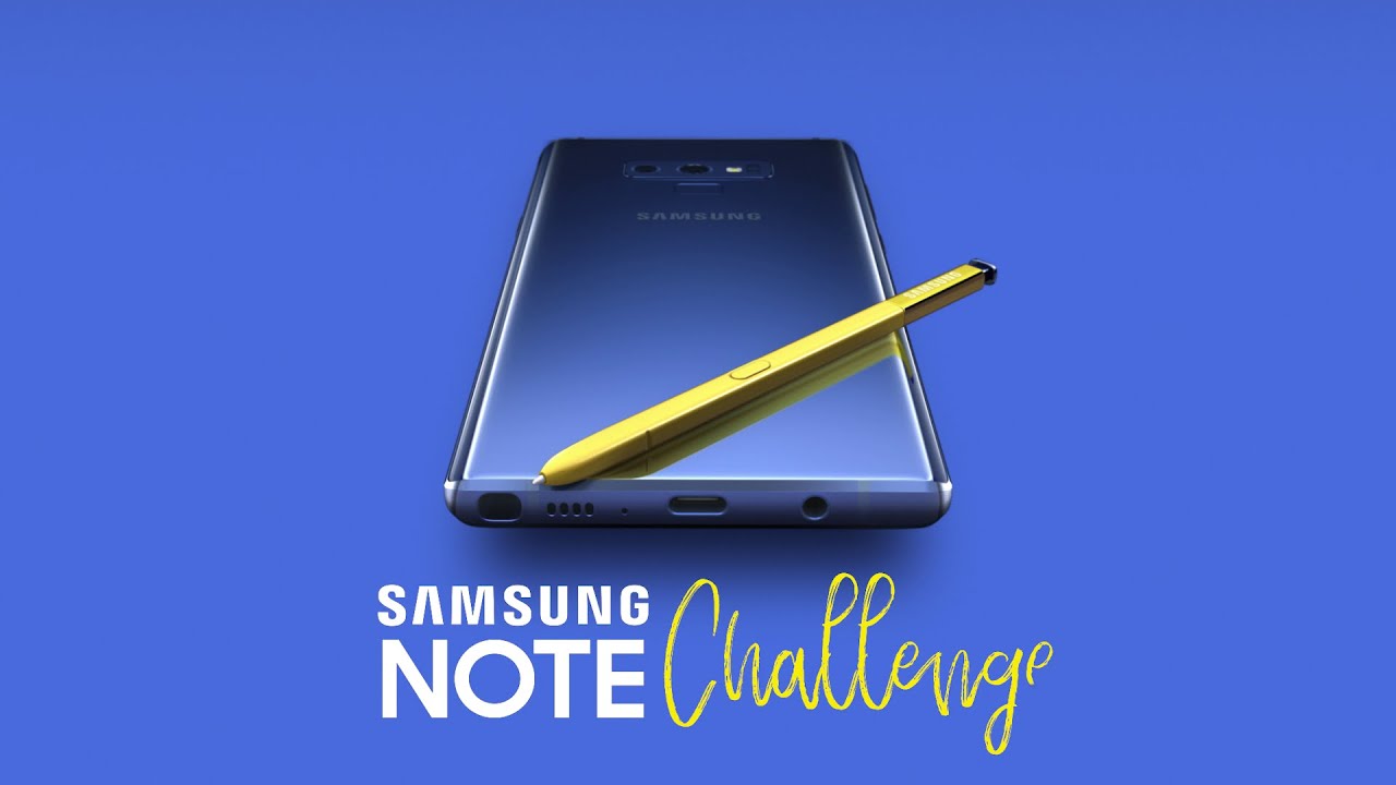 The Samsung Note Challenge - Trailer - YouTube