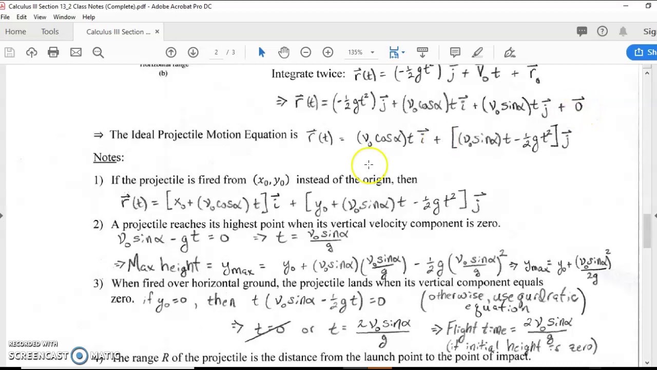 Calc III (Sebastian) - Example 28a - YouTube