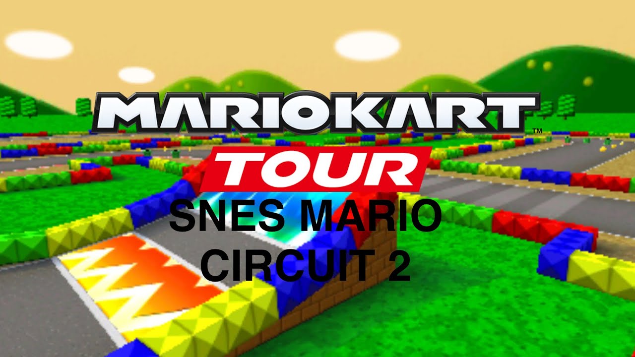 Mario Kart Tour - SNES Mario Circuit 2 - YouTube